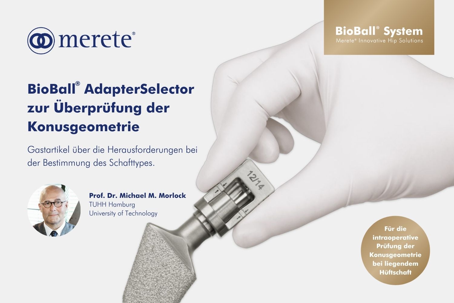 Gastartikel AdapterSelector und Konusgeometrie • Merete