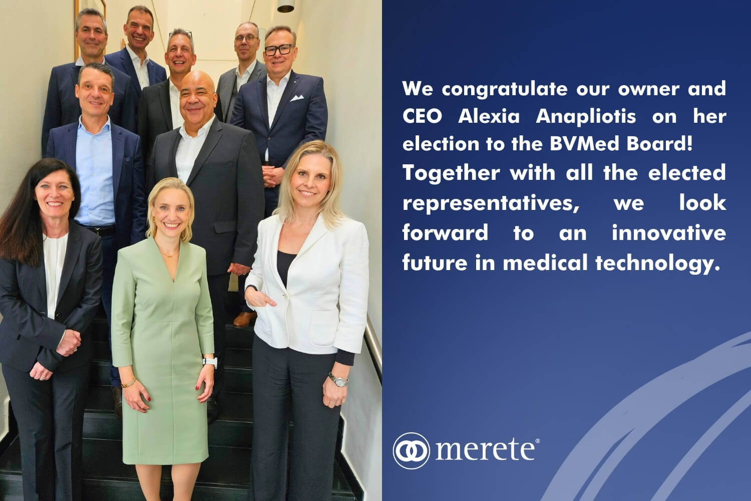 Merete • Merete's CEO Alexia Anapliotis elected to board of BVMed e.V.
